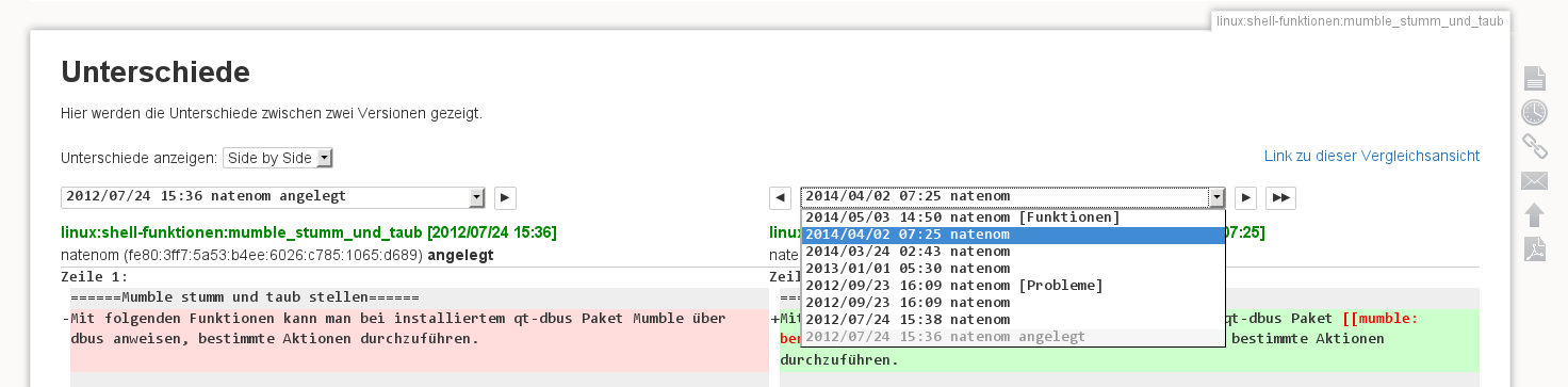 Update für DokuWiki – „Ponder Stibbons“ – mit Audio, Video, Erweiterungen verwalten ...